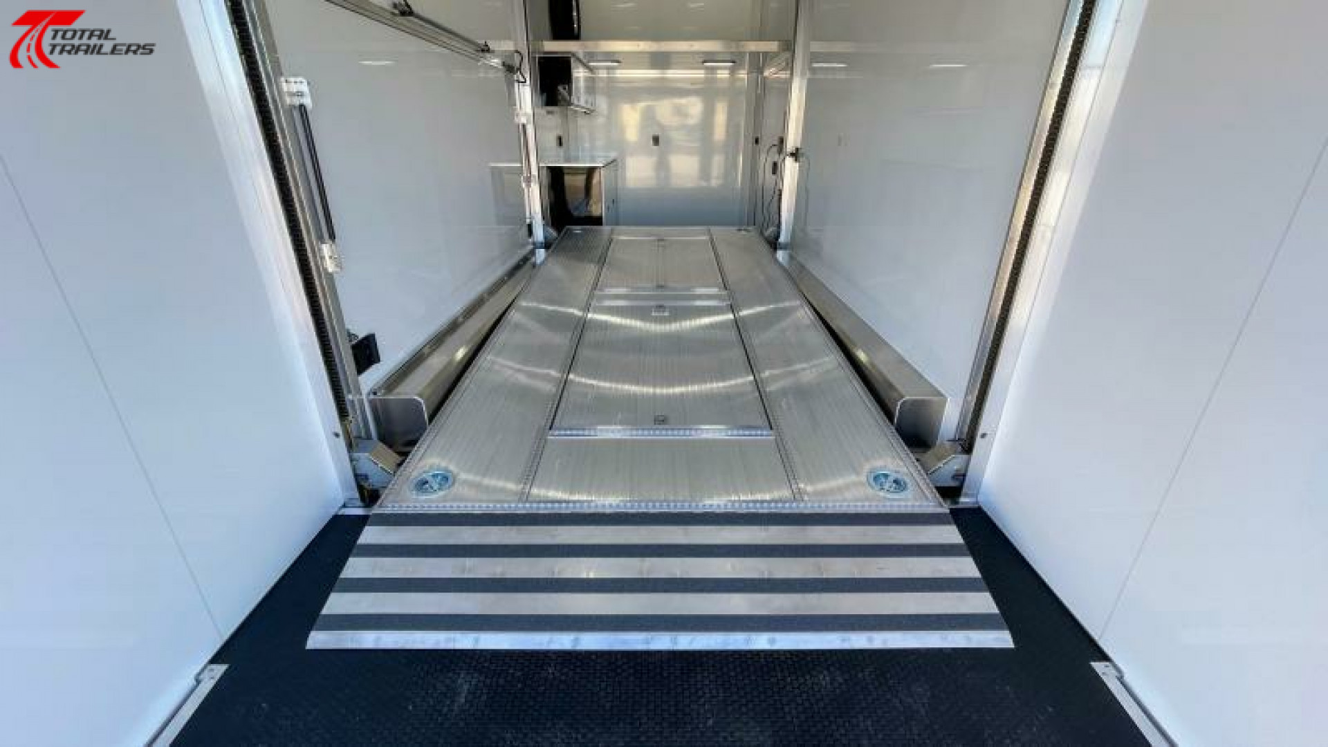 New ATC ROM 800 8.5x26 Aluminum Stacker Trailer