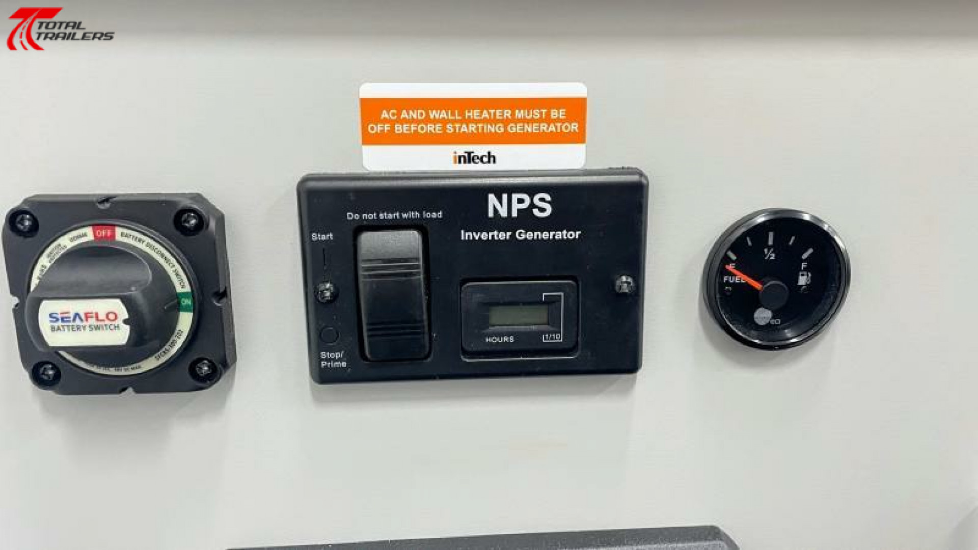 New Intech 6x10 Aluminum Fiber Optic Splicing Trailer w/ Generator for ...