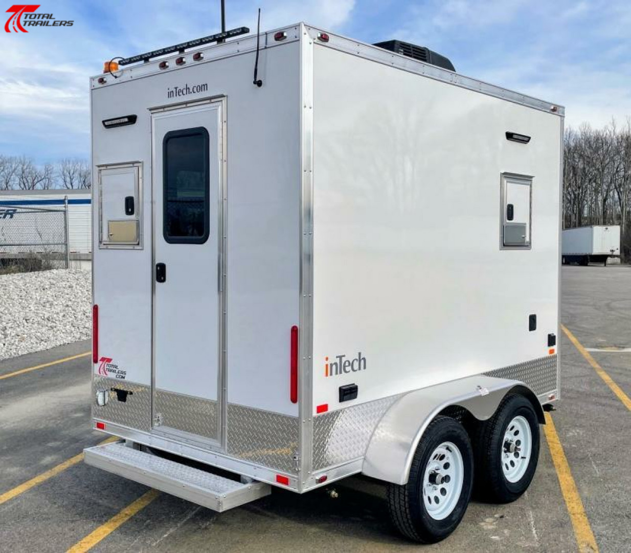 New Intech 6x10 Aluminum Fiber Optic Splicing Trailer w/ Generator for sale in Benton, MO