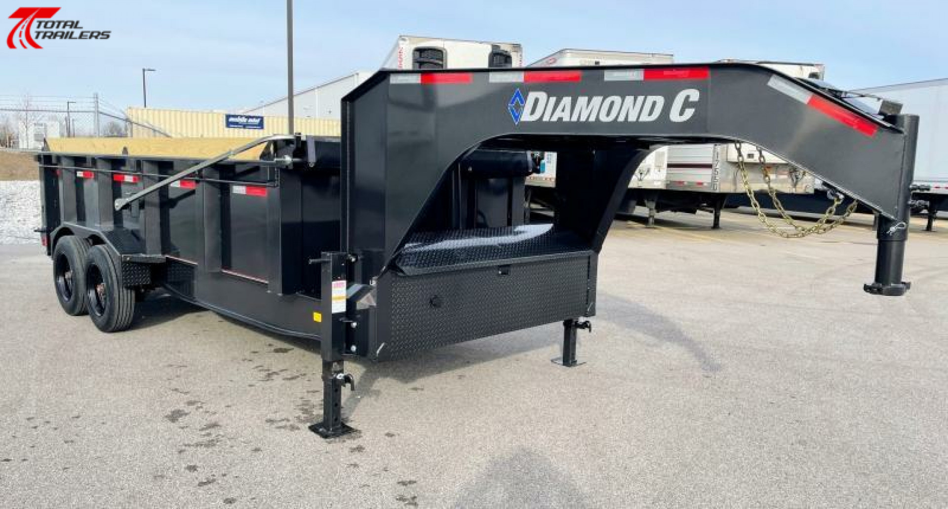 New Diamond C Trailers LPT 208 (18,000lb) GVWR GOOSENECK DUMP TRAILER ...