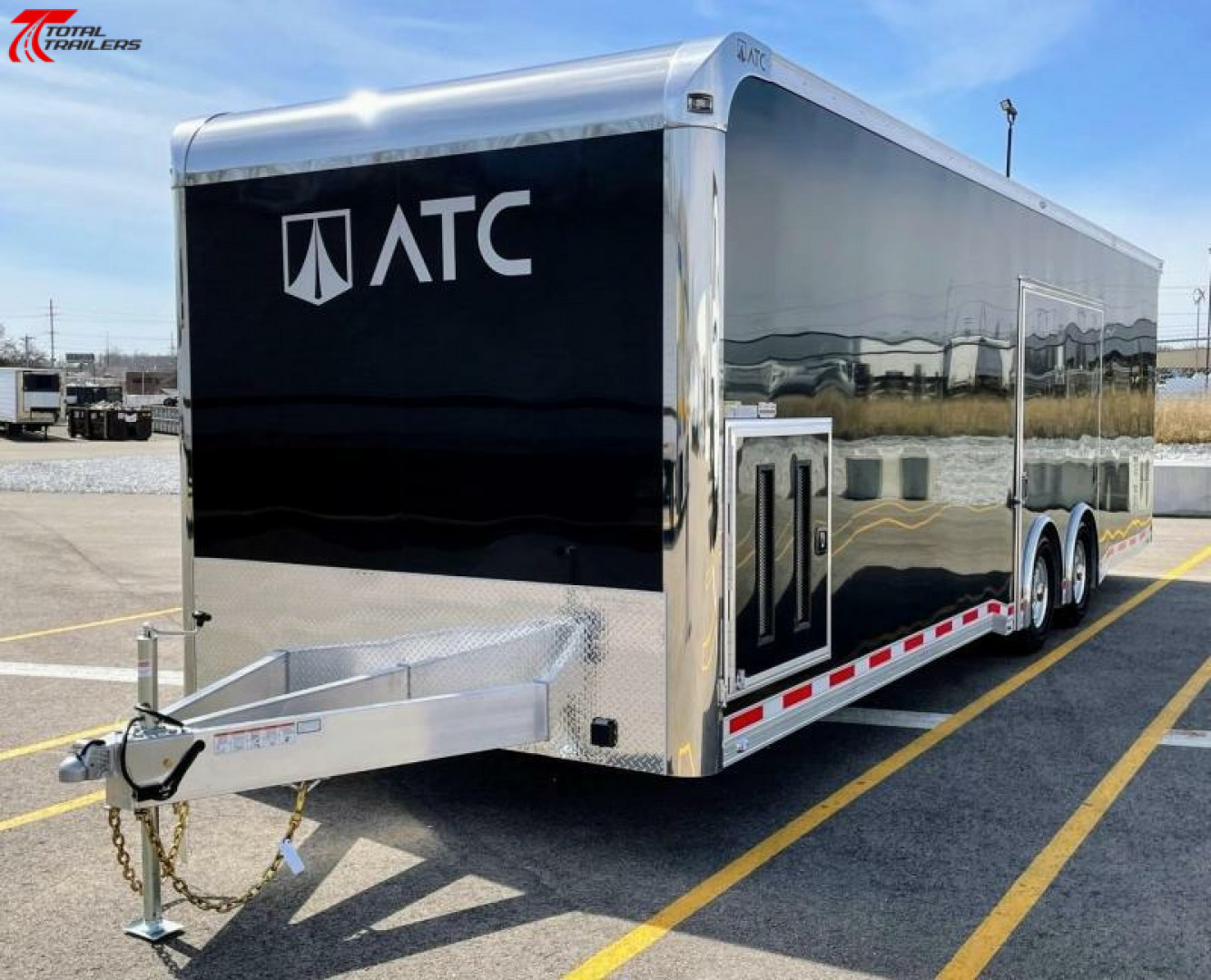 New ATC 8.5 x 28 ROM500 Aluminum Car / Racing Trailer