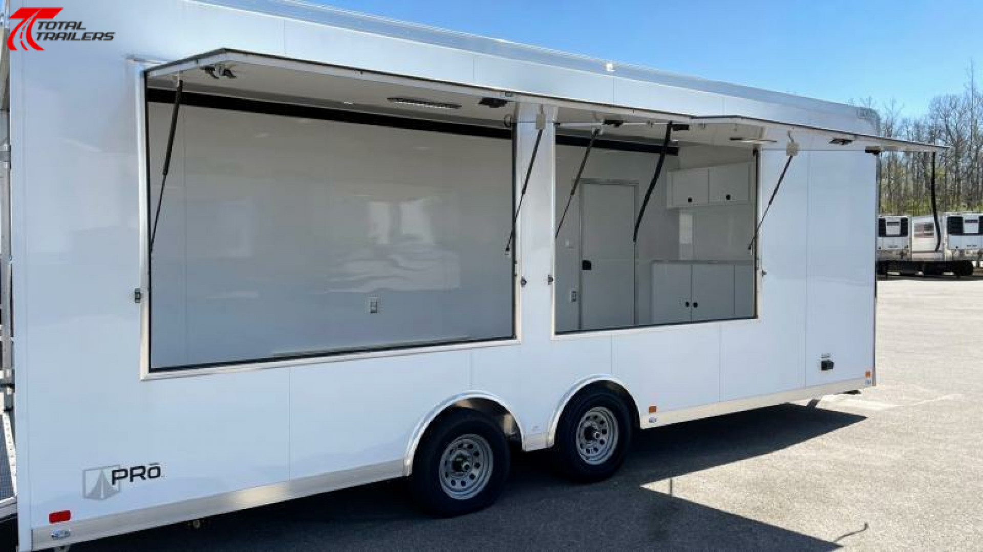New 8.5 X 24 Display Vending / Merchandising Marketing Trailer