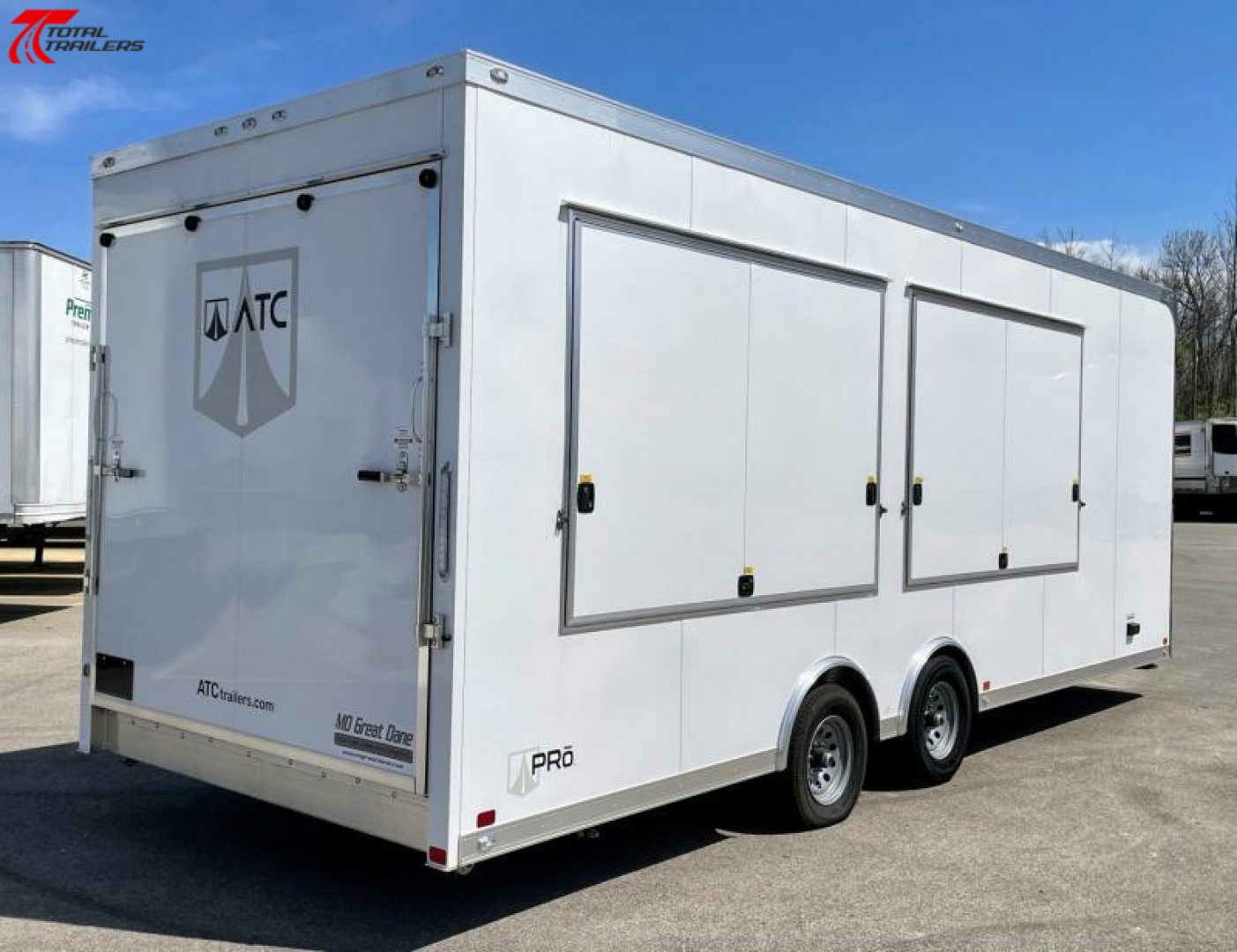 New 8.5 X 24 Display Vending / Merchandising Marketing Trailer