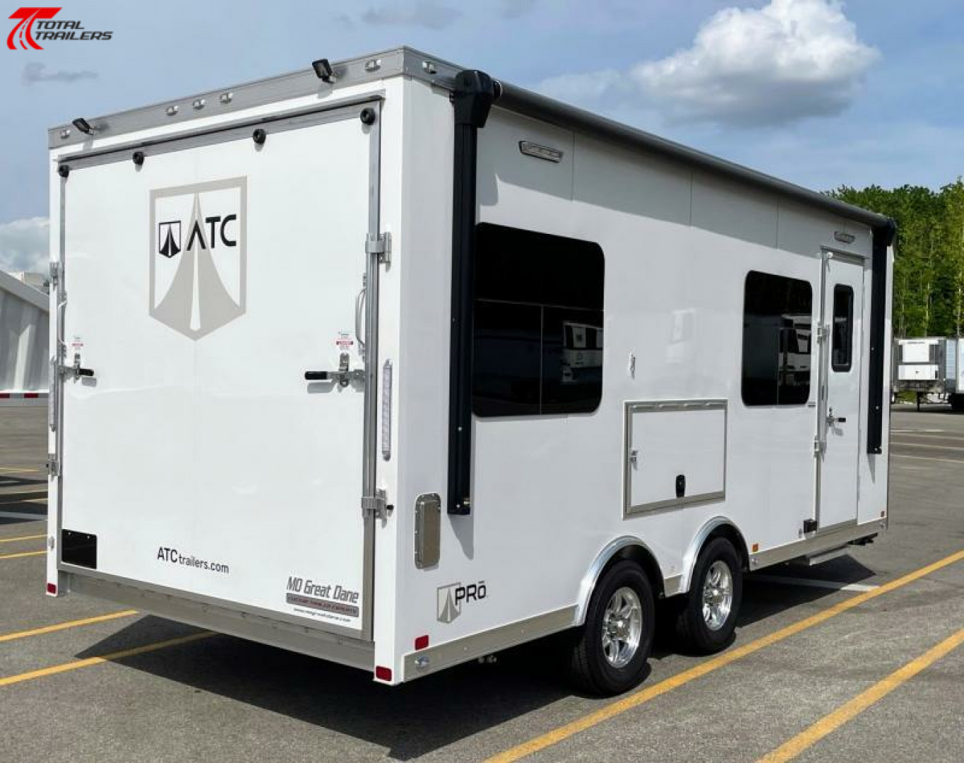 New 8.5 x 20 Aluminum Office Trailer