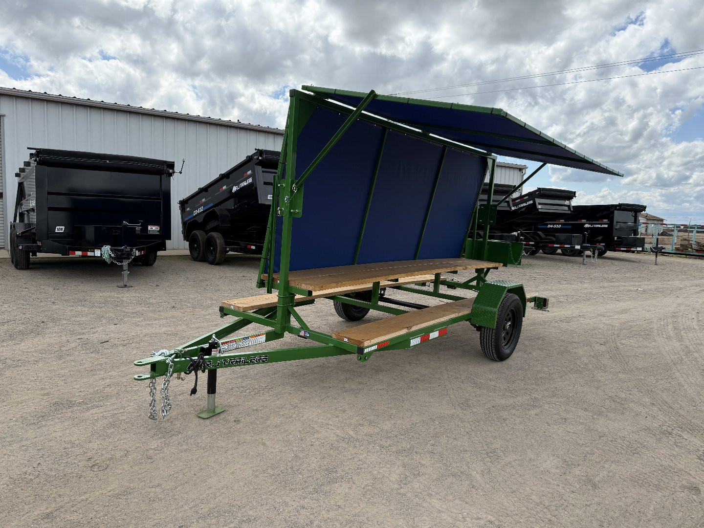 New 2025 RJ TRAILERS 5X12 SHADE TRAILER