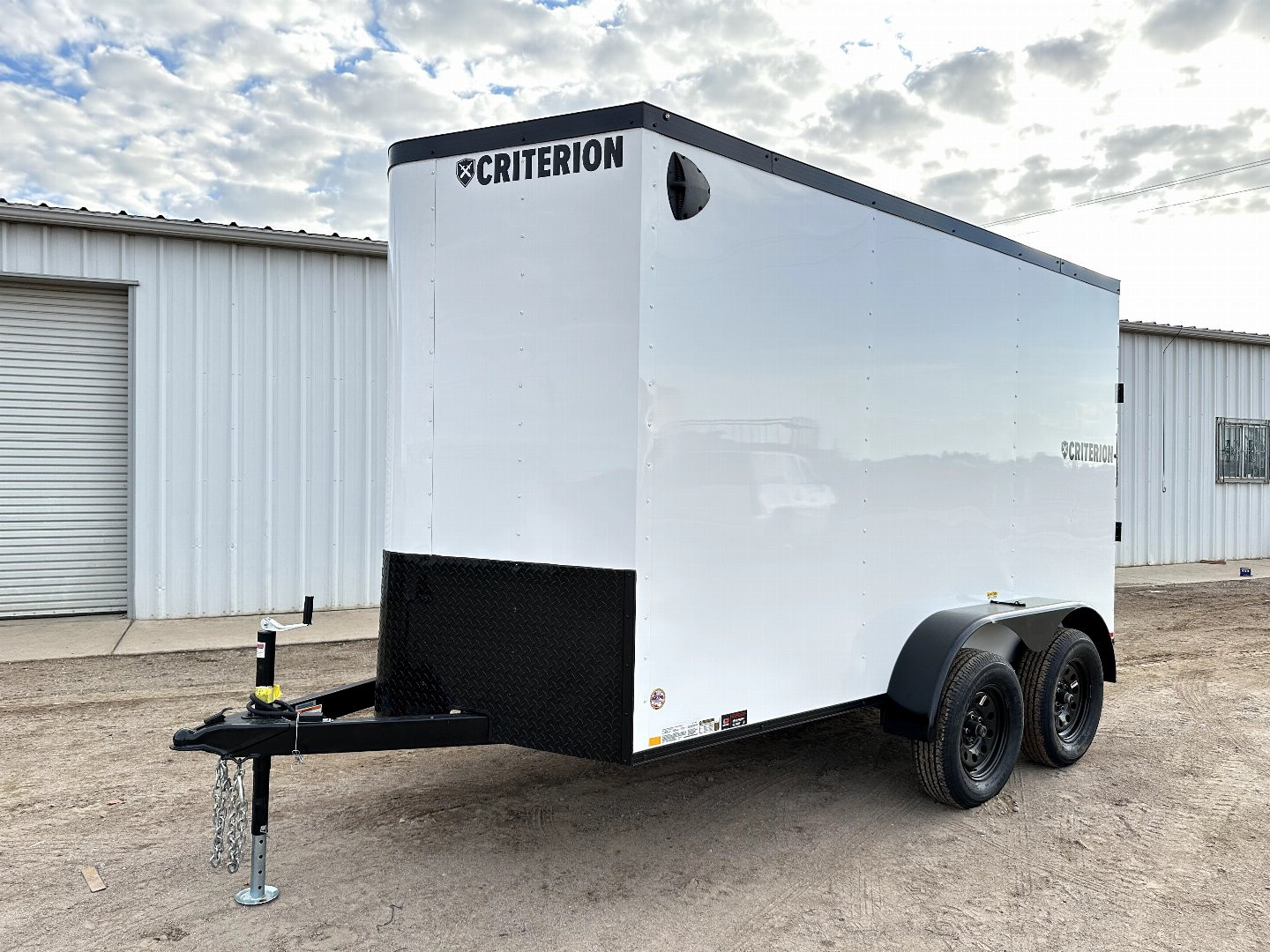 New 2025 Criterion 6'X12' Cargo Enclosed Trailer