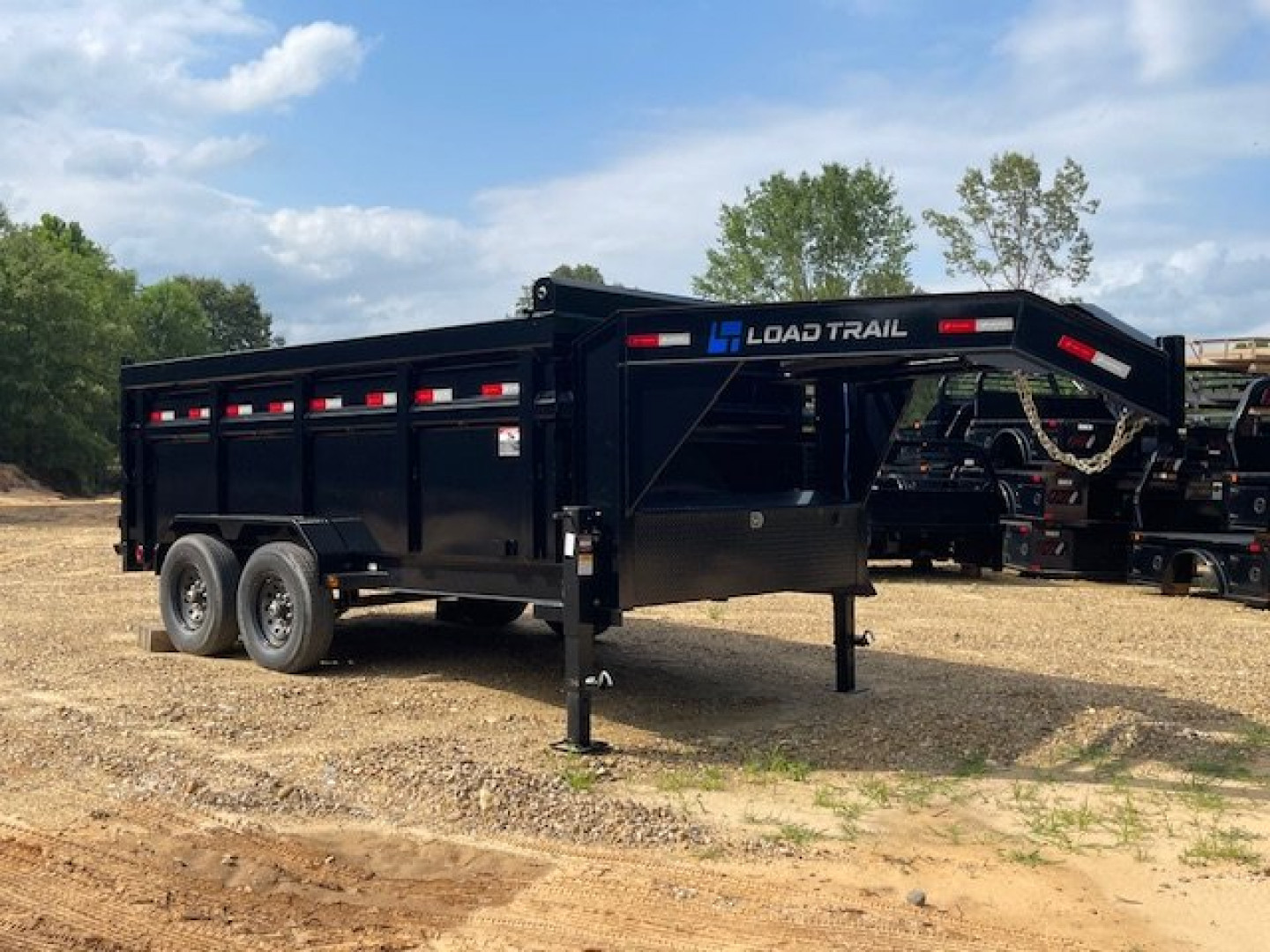New 2025 Load Trail 14Ft 14K 4Ft Sides Low-Pro Gooseneck Dump for sale ...