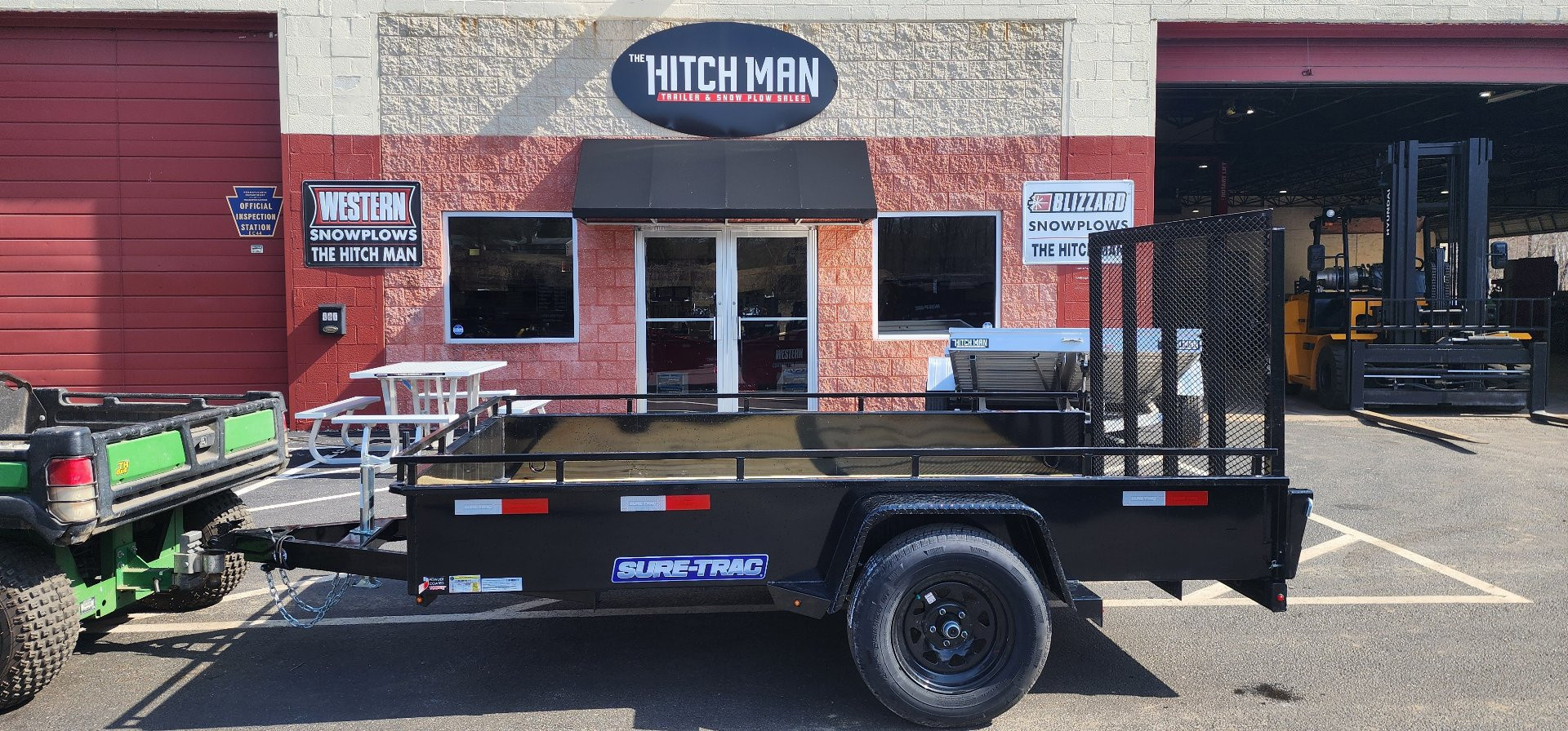 New 6 x 10 Sure-Trac 14" Steel High Side Landscape Trailer 3k for sale ...