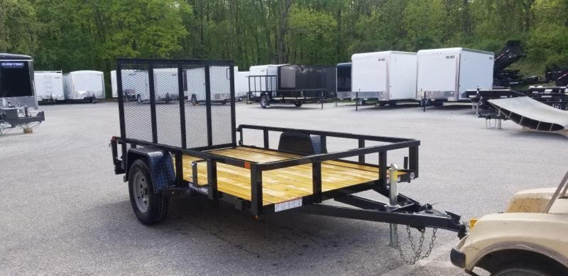 New 6 x 10 Sure-Trac Tube Top Utility Trailer 3k