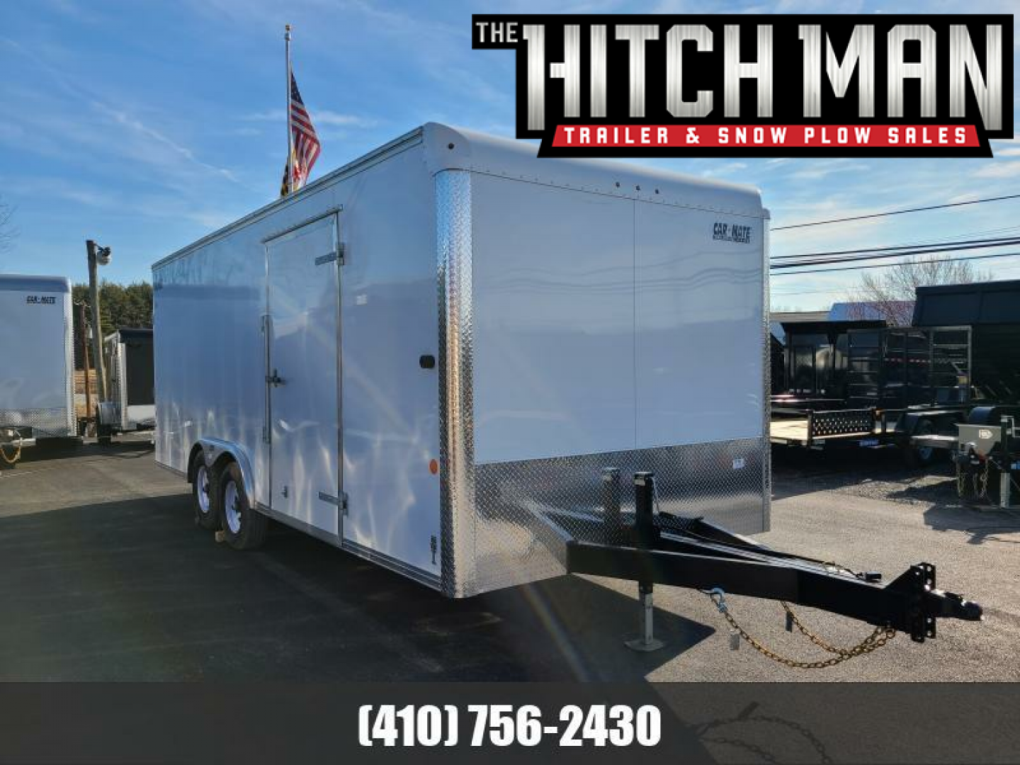 New 8 x 20 Car Mate Custom Landscape Cargo Trailer, 10K GVWR ...