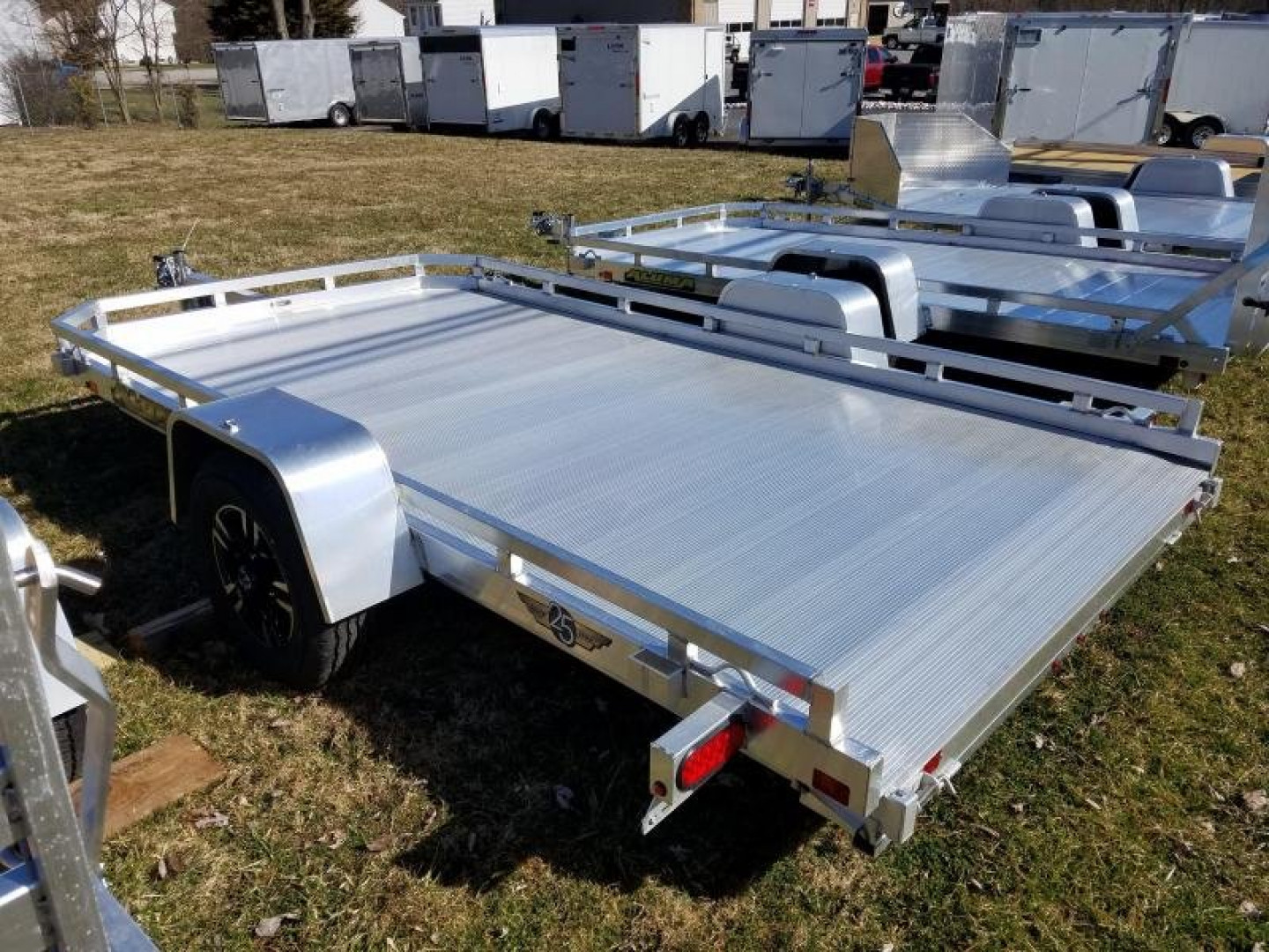 New 6.5' x 12' ALUMA 7712HSLR 25th Anniversary Edition Aluminum Utility ...