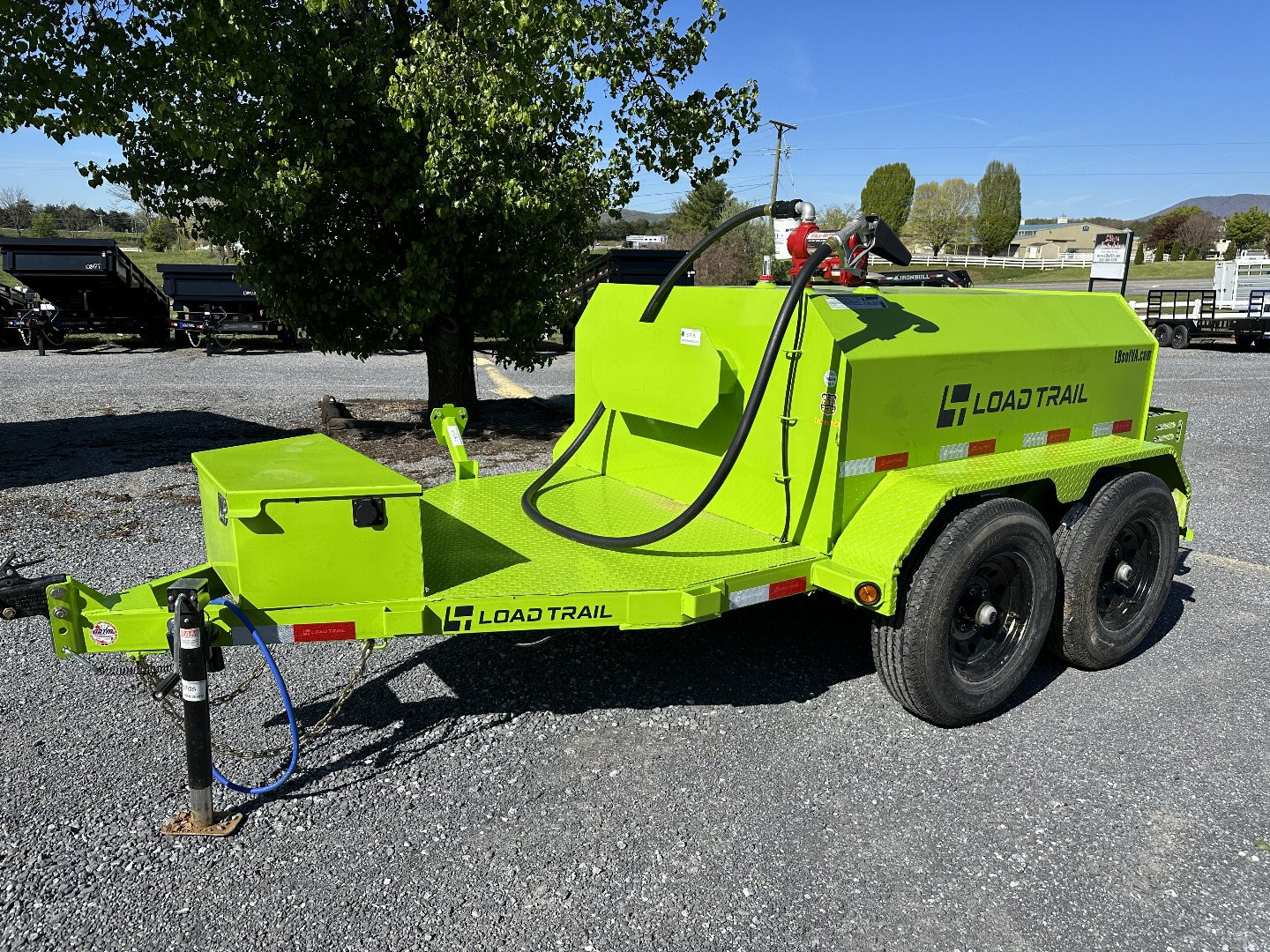 New 2025 Load Trail 60" X11' 550 GALLON TANDEM AXLE TANK TRAILER Fuel ...