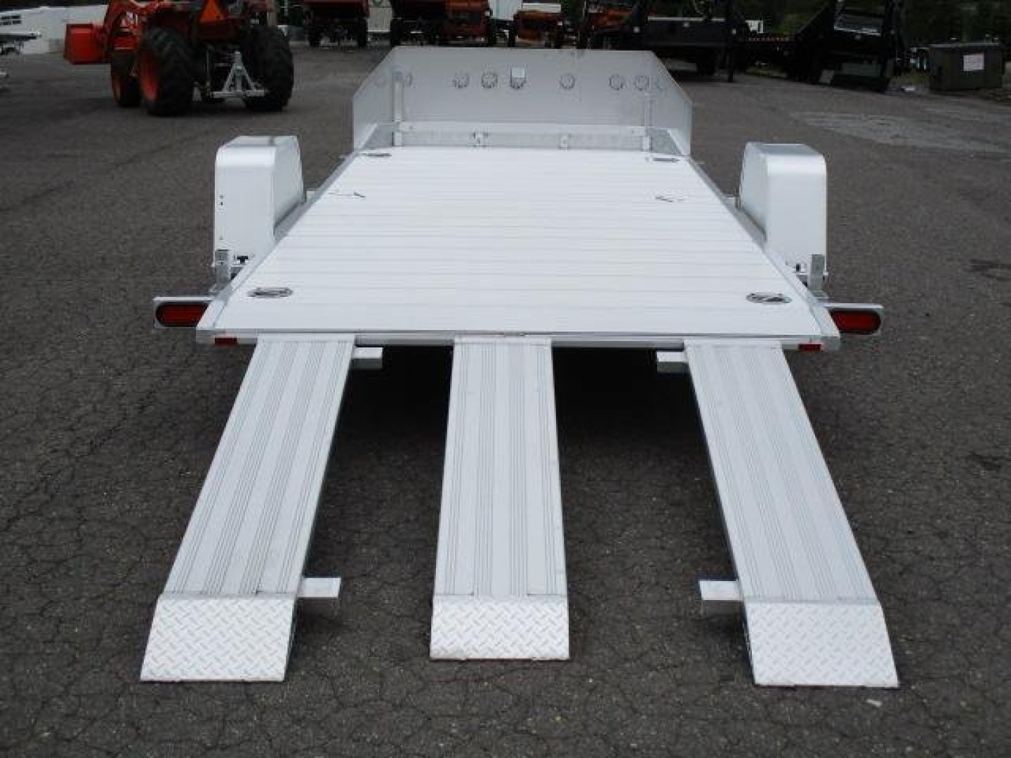 New 2024 Aluma 8214HS Slingshot Pkg Motorcycle Trailer