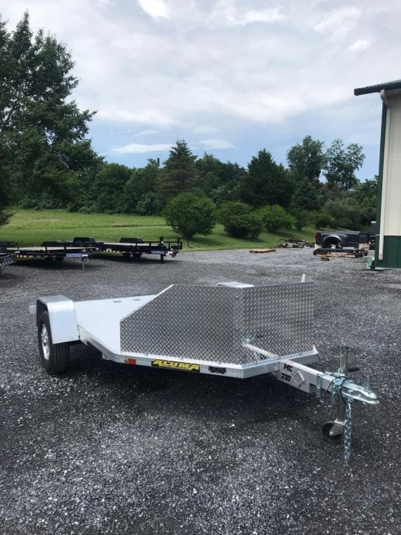 New 2023 Aluma MC210S-R-RTD Motorcycle Trailer