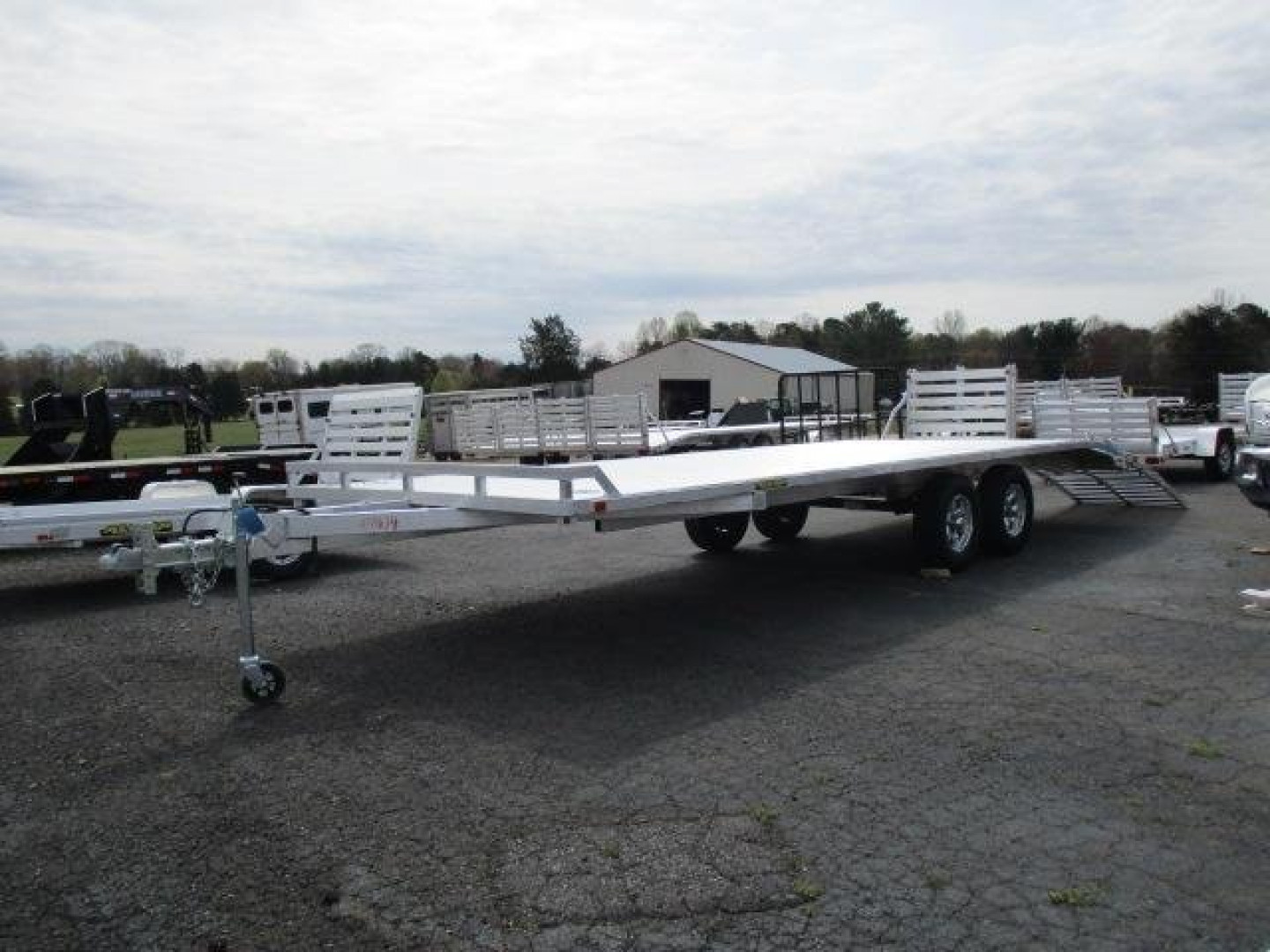 New 2023 Aluma 1024H Utility Trailer