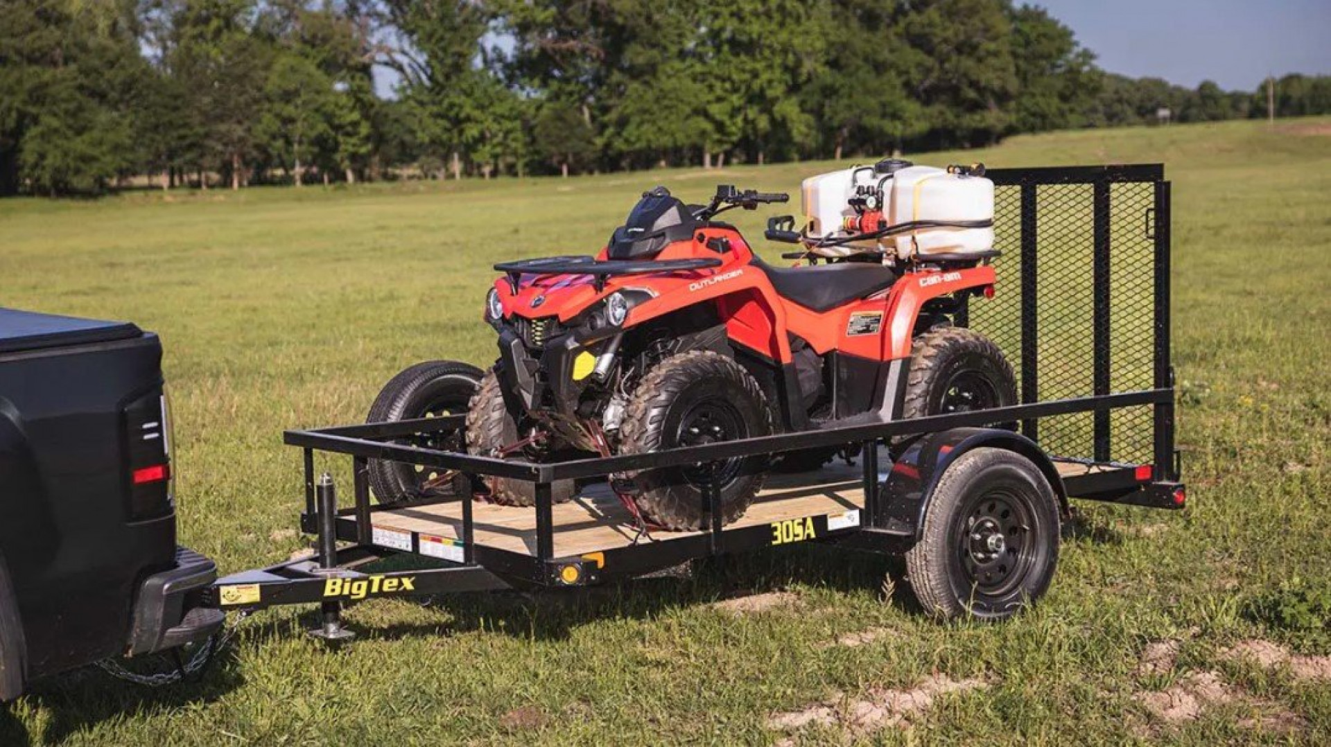 New Big Tex 5' x 8' Utility Trailer with 4' ramp! for sale in Saskatoon,