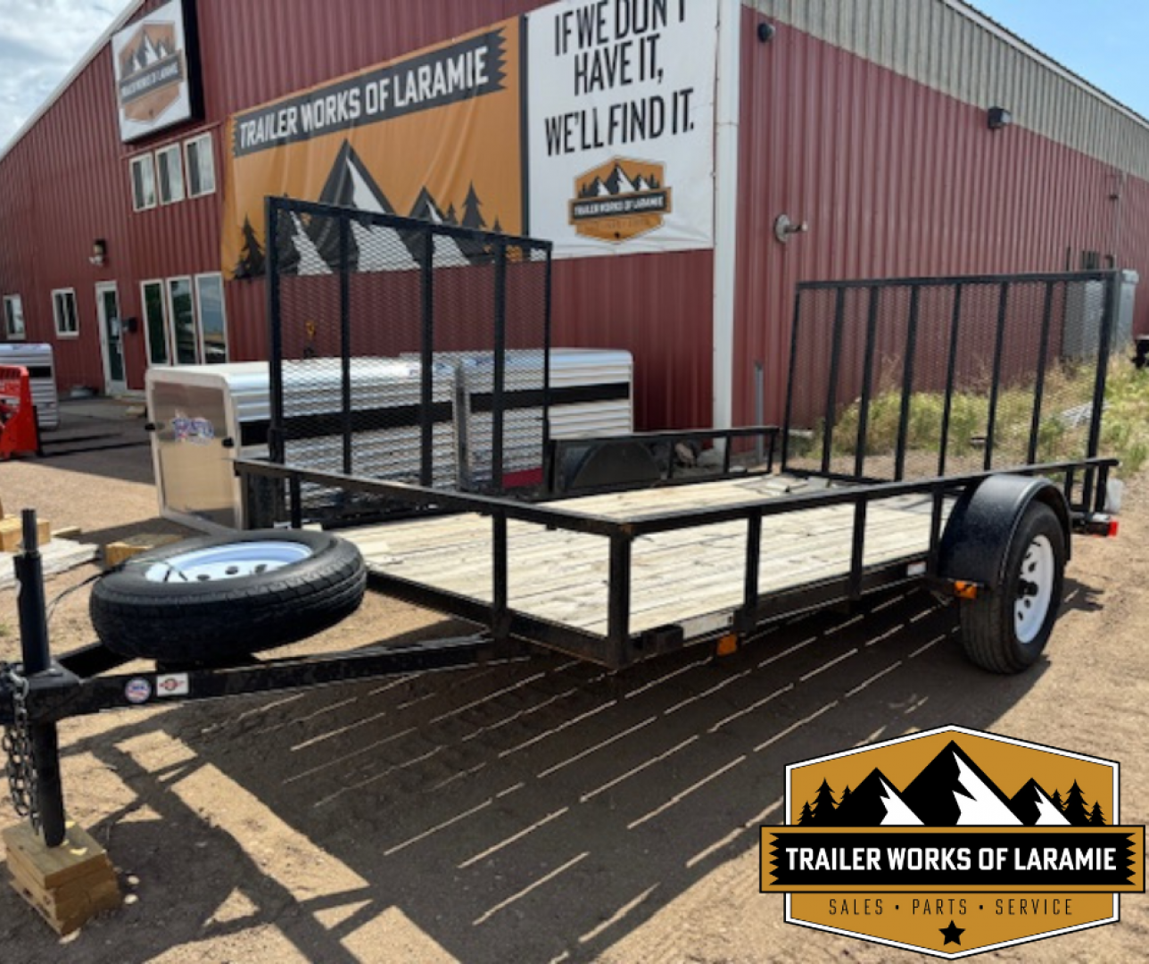 Used 2014 Carry-On Utility Trailer- 6x12 ATV Utility Trailer- Side Load Ramp for sale in Laramie, WY