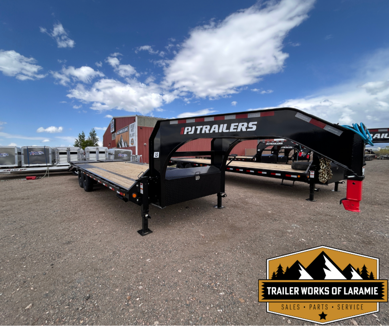 New 2026 PJ TRAILERS LS Gooseneck Deckover- 25' Single wheel- 16K for ...