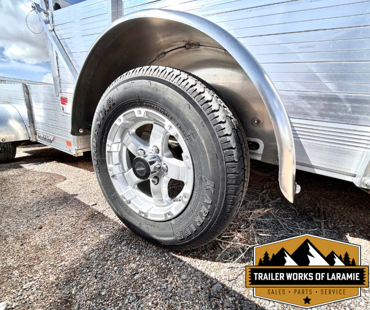 New 2025 Triton Trailers Fit 0864 SA Utility Trailer 5x8 solid sides