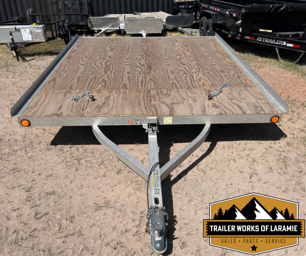 Used 2003 Triton Trailers 2003 Triton XT 2 Place Snowmobile Trailer for ...