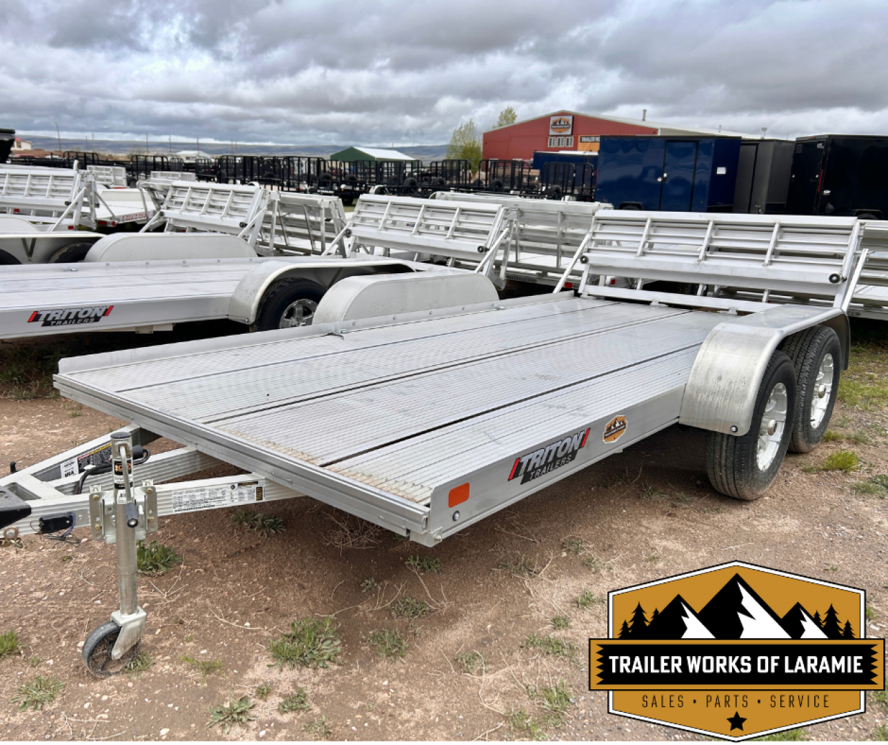 New 2025 Triton Fit 1481-2 EB 7x14 TA Utility Trailer for sale in ...