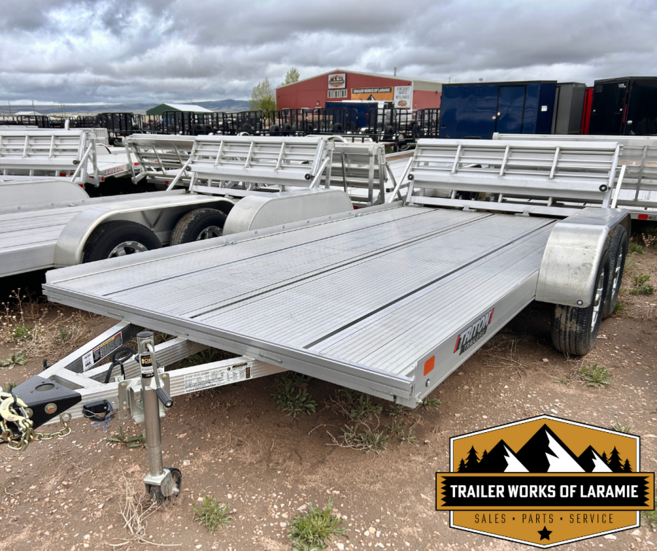 New 2025 Triton Fit 1481-2 EB - 7x14 TA Utility Trailer for sale in ...