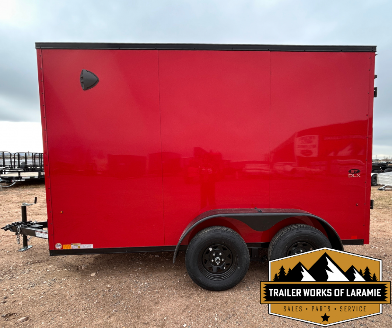 New 2025 Look Trailers 6 X 12 7K ST DLX Flat Top V-Nose Cargo ...