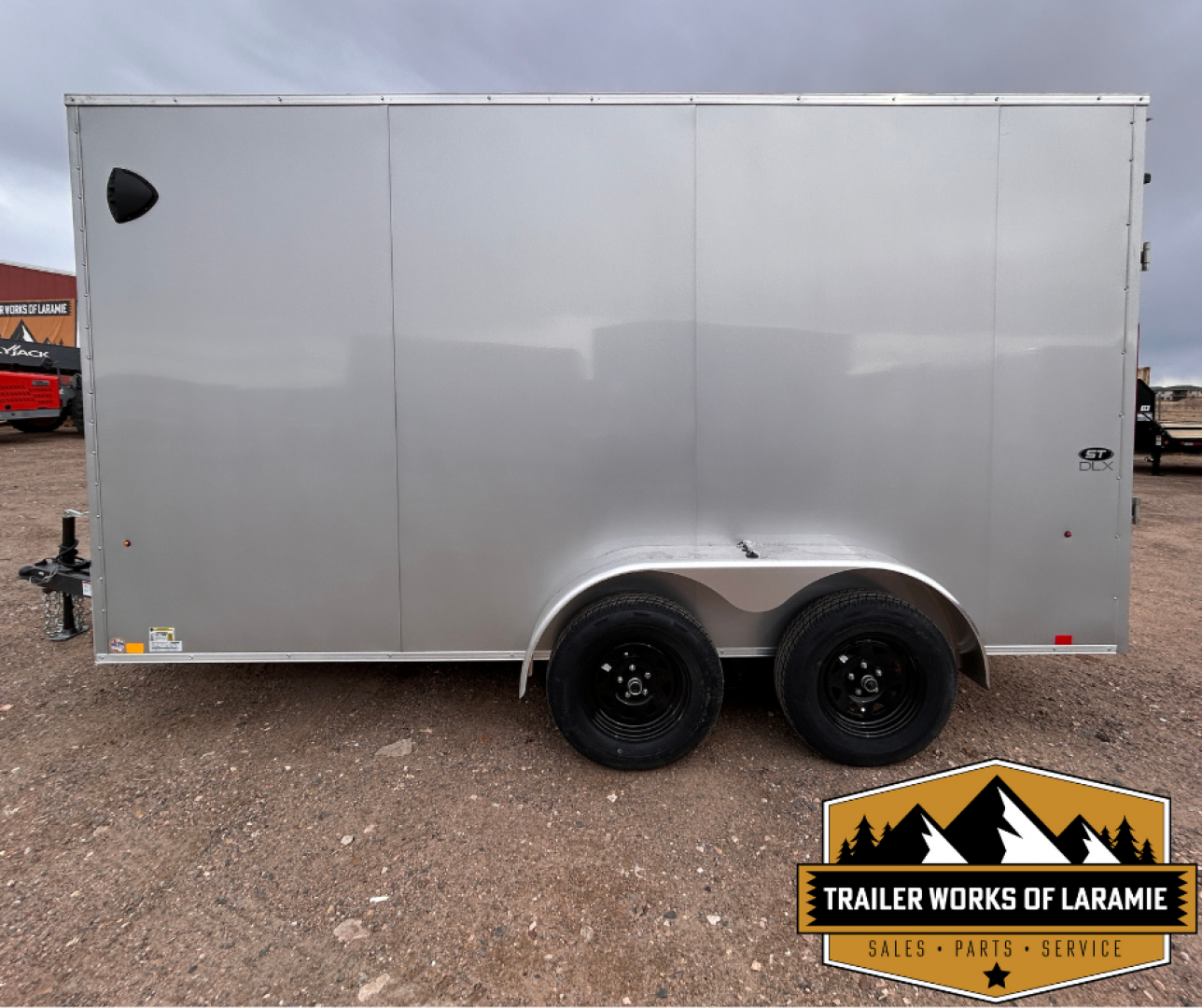 New 2025 Look Trailers 7x14 7k Silver Cargo / Enclosed Trailer