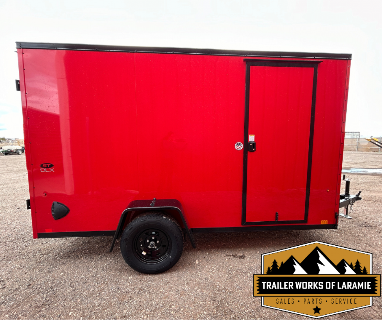 New 2025 Look Trailers 6x12 Red SA Cargo / Enclosed Trailer for sale in ...