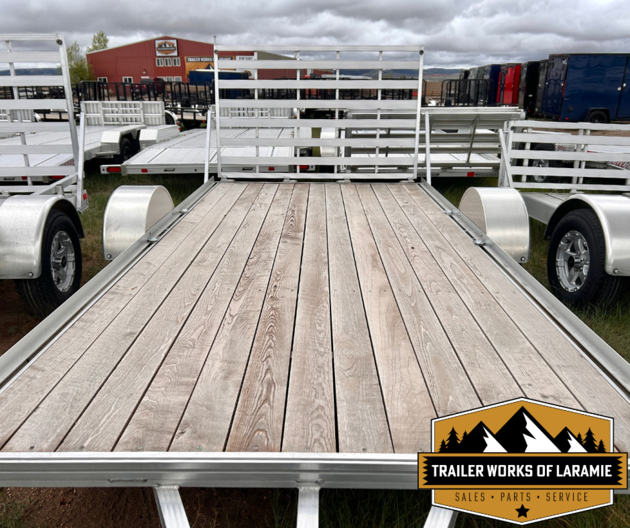 New 2025 Triton Trailers Utility Trailer FIT 1481 Plank (7X14)