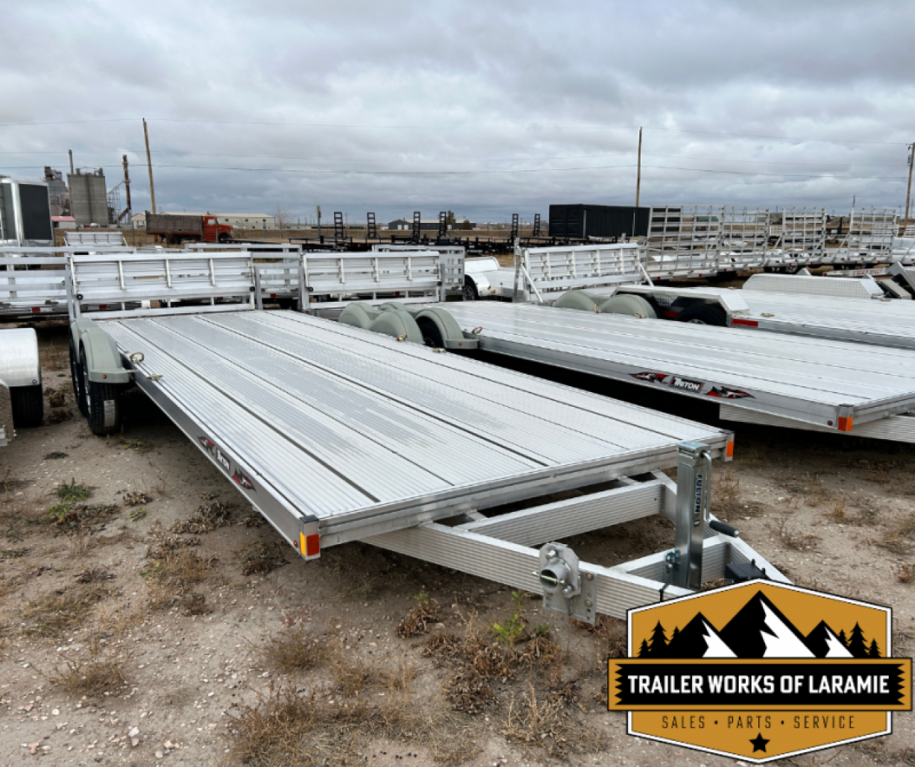 New 2025 Triton AUX 24FT Car Hauler- dove tail and HD Bi fold ramp for ...