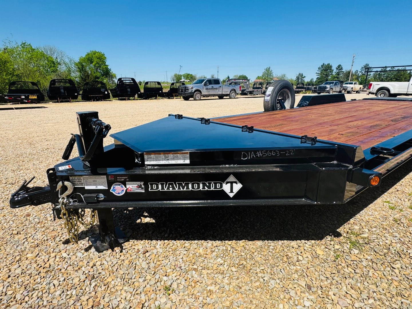 New 2025 Diamond T 83 in x 20 ft Heavy Duty Skid Pro 1408 Equipment ...