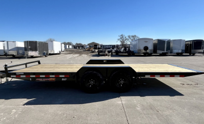 New 2026 H&H 82"x20' 10k Manual Tilt Speed Loader Car Hauler Trailer ...