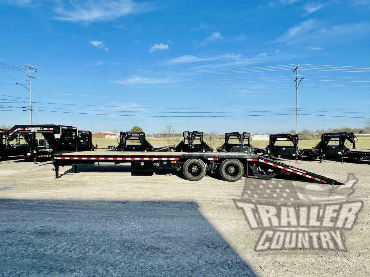 New New 32' Deck-Over 24k Heavy Duty Flatbed Gooseneck Equipment Hauler ...