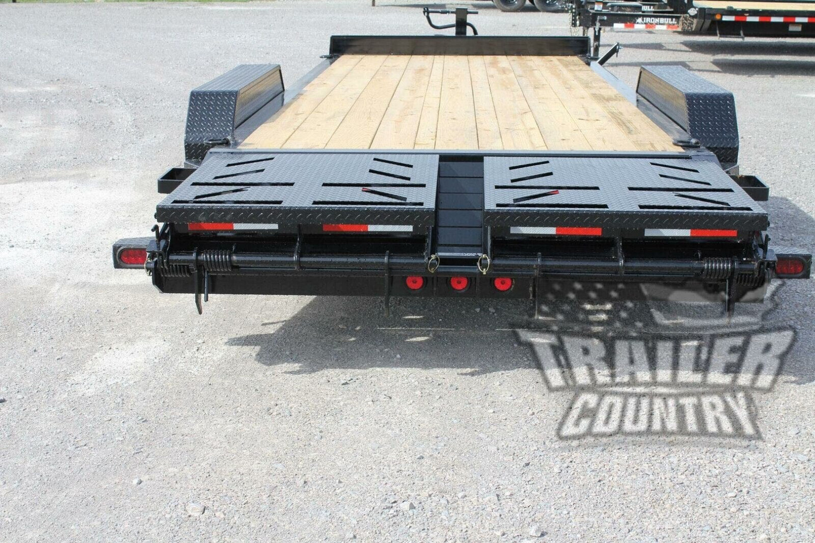 New 2026 New 7' x 22' (19' + 3') Heavy Duty 14K Heavy Equipment Trailer ...