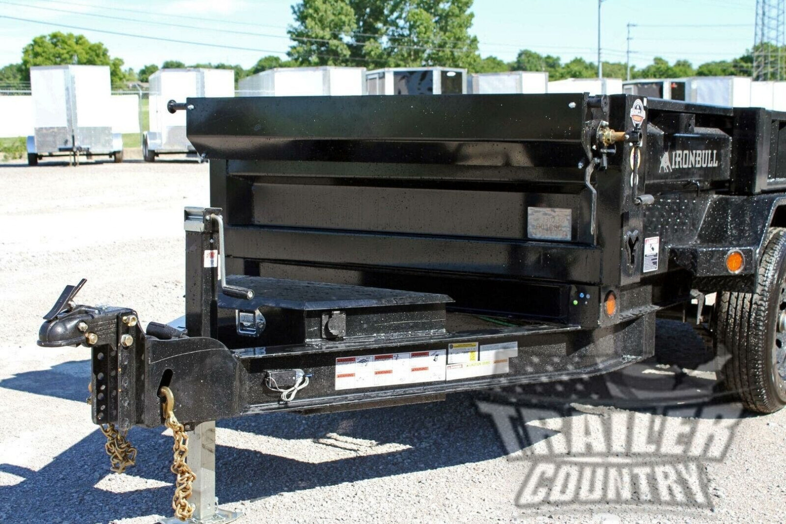 New 2026 Brand New 5' x 10' Iron Bull Scissor Hoist Hydraulic Dump ...