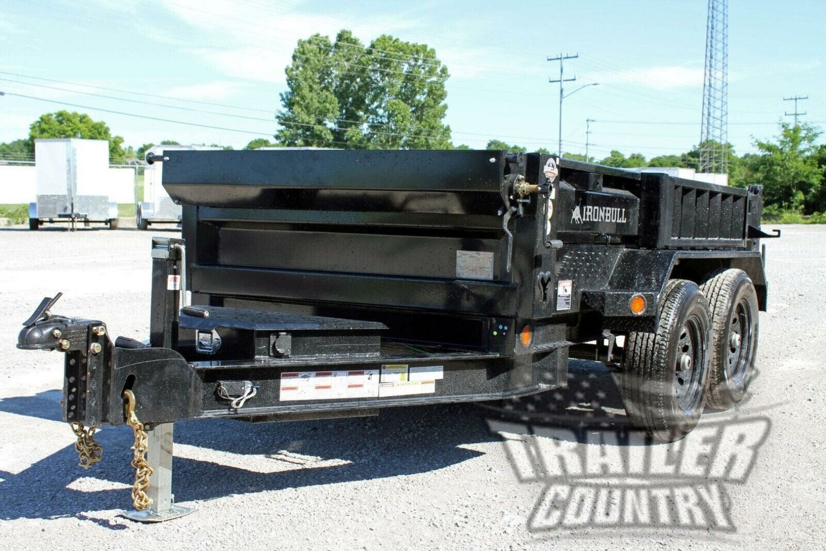 New 2026 Brand New 5' x 10' Iron Bull Scissor Hoist Hydraulic Dump ...