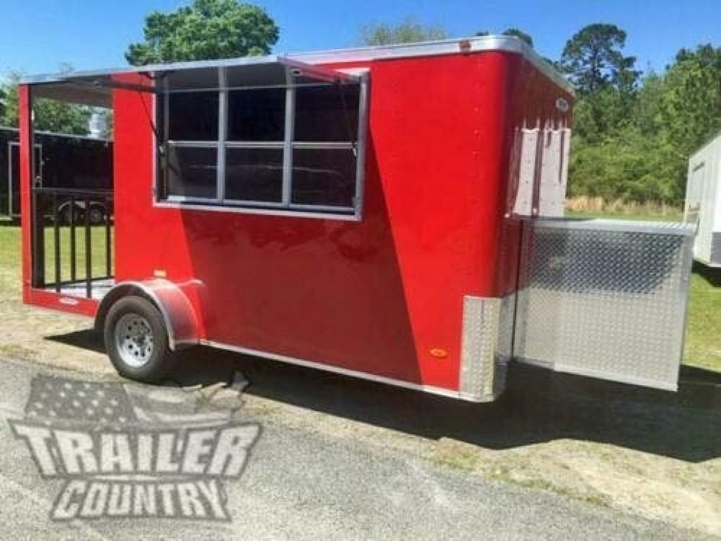 New 2026 NEW 6 X 14 Single Axle, Enclosed Mobile Kitchen Concession ...