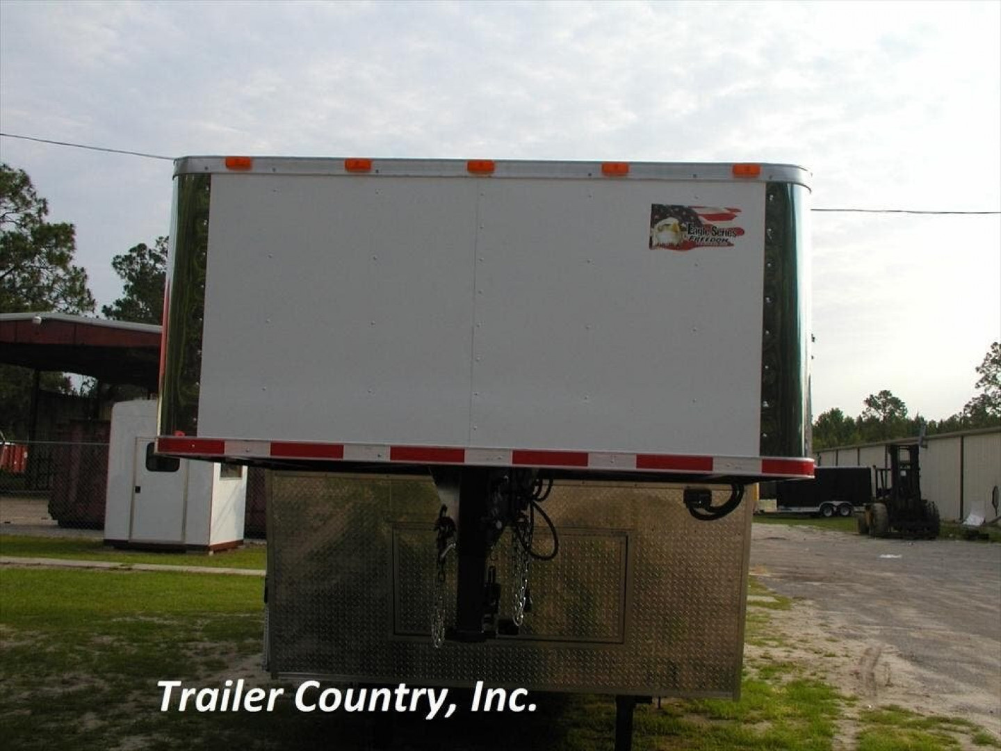 New 2026 Brand New 8.5x24 + 8' RISER Tandem Axle, Enclosed Gooseneck ...