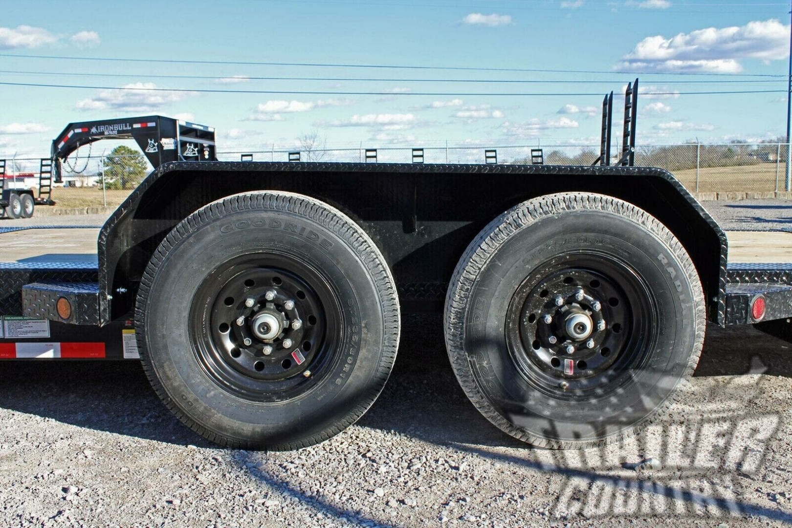 New 2026 Brand New 22' Bumper Pull Heavy Duty Flatbed Equipment Hauler ...