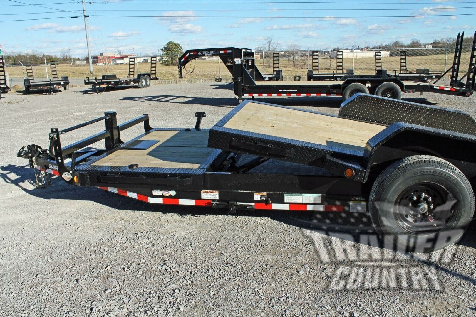 New 2026 Brand New 22' Bumper Pull Heavy Duty Flatbed Equipment Hauler ...