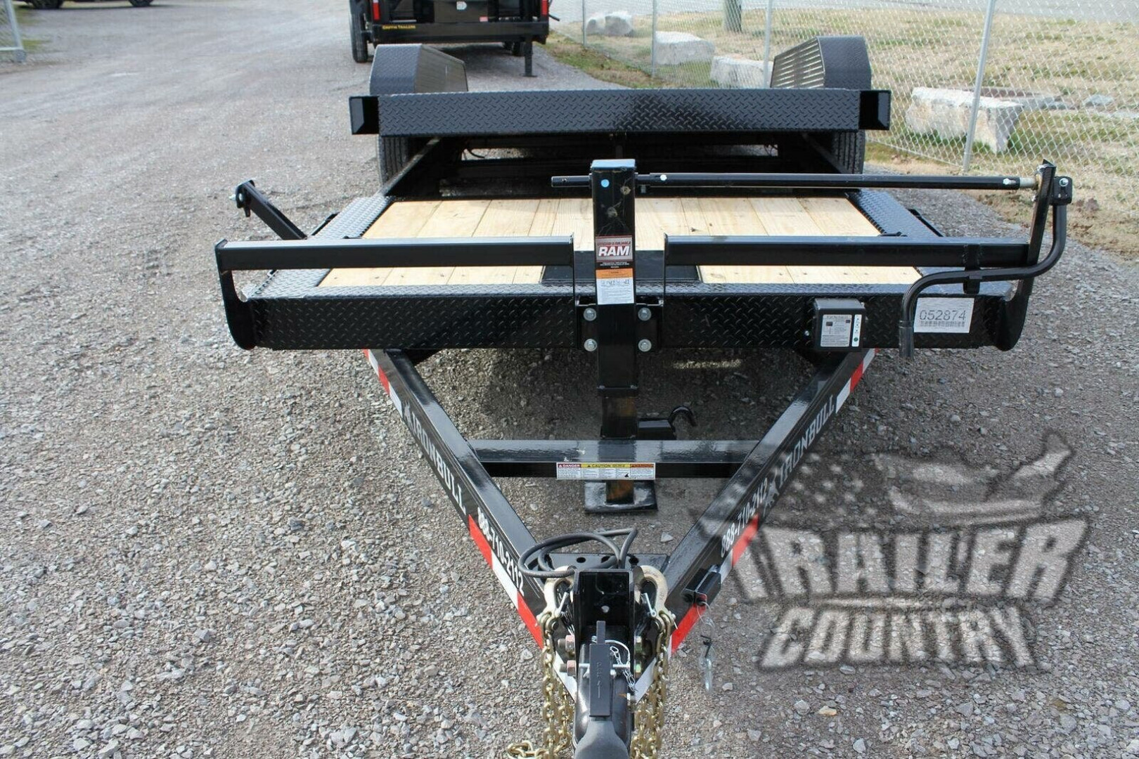 New 2026 Brand New 22' Bumper Pull Heavy Duty Flatbed Equipment Hauler ...