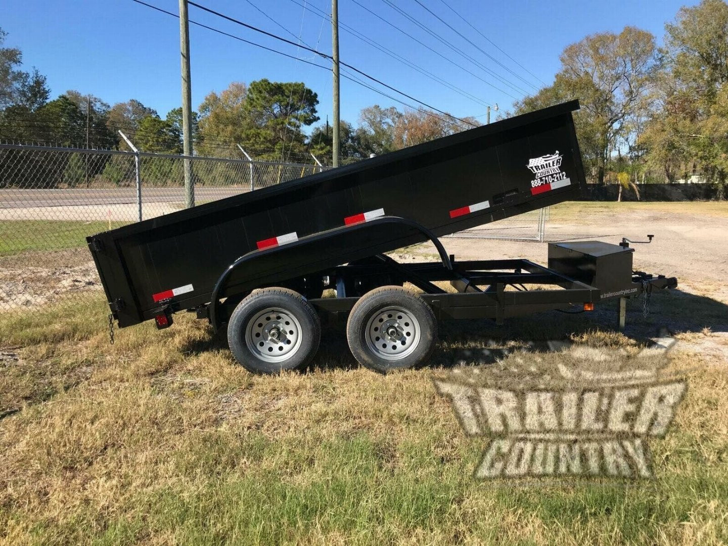New 2026 Brand New 6' x 12' Bumper Pull Hydraulic Dump Trailer w/ 24 ...