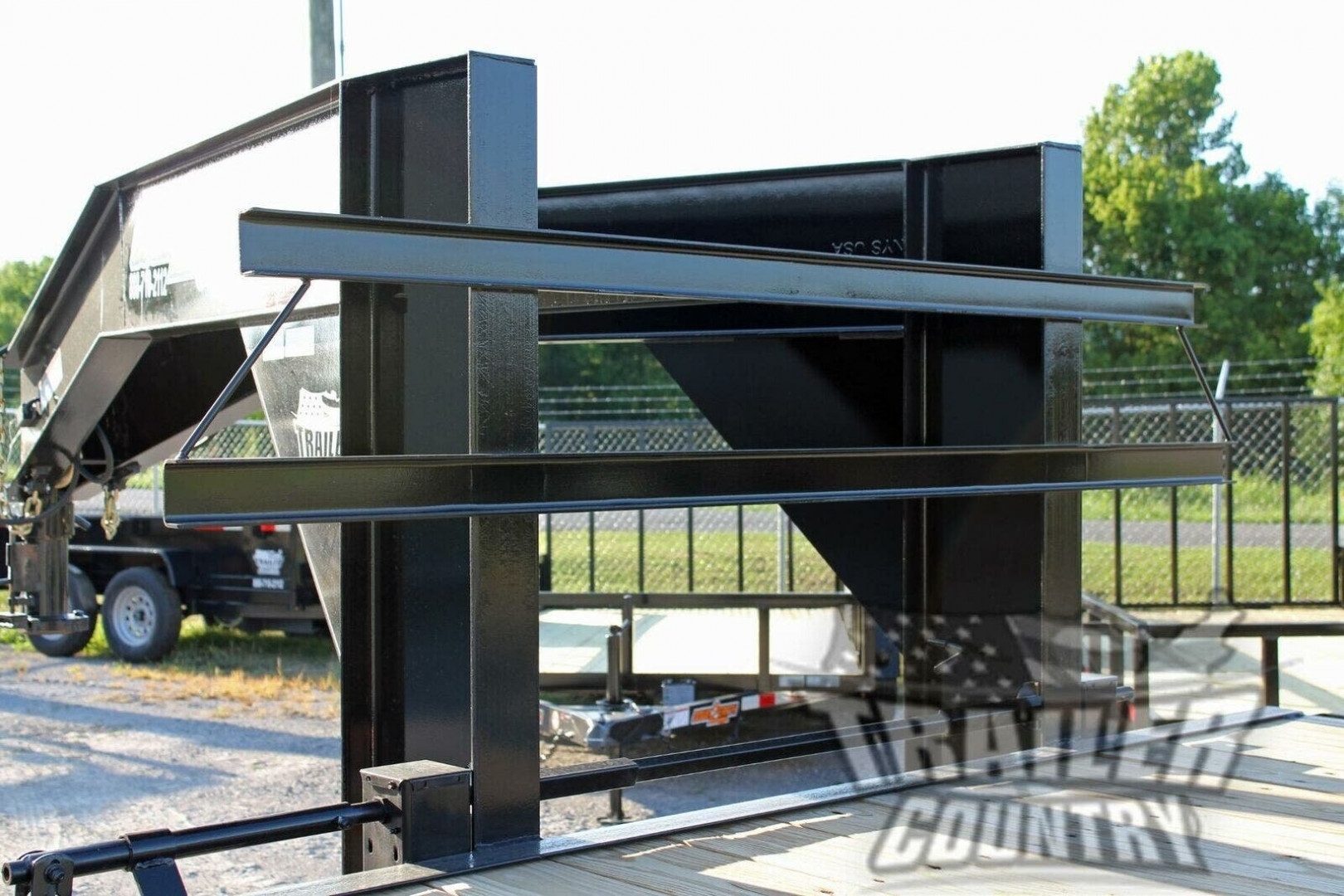 New New 8' x 30' (25' + 5') Heavy Duty 12 Ton Dual Tandem GN Equipment ...