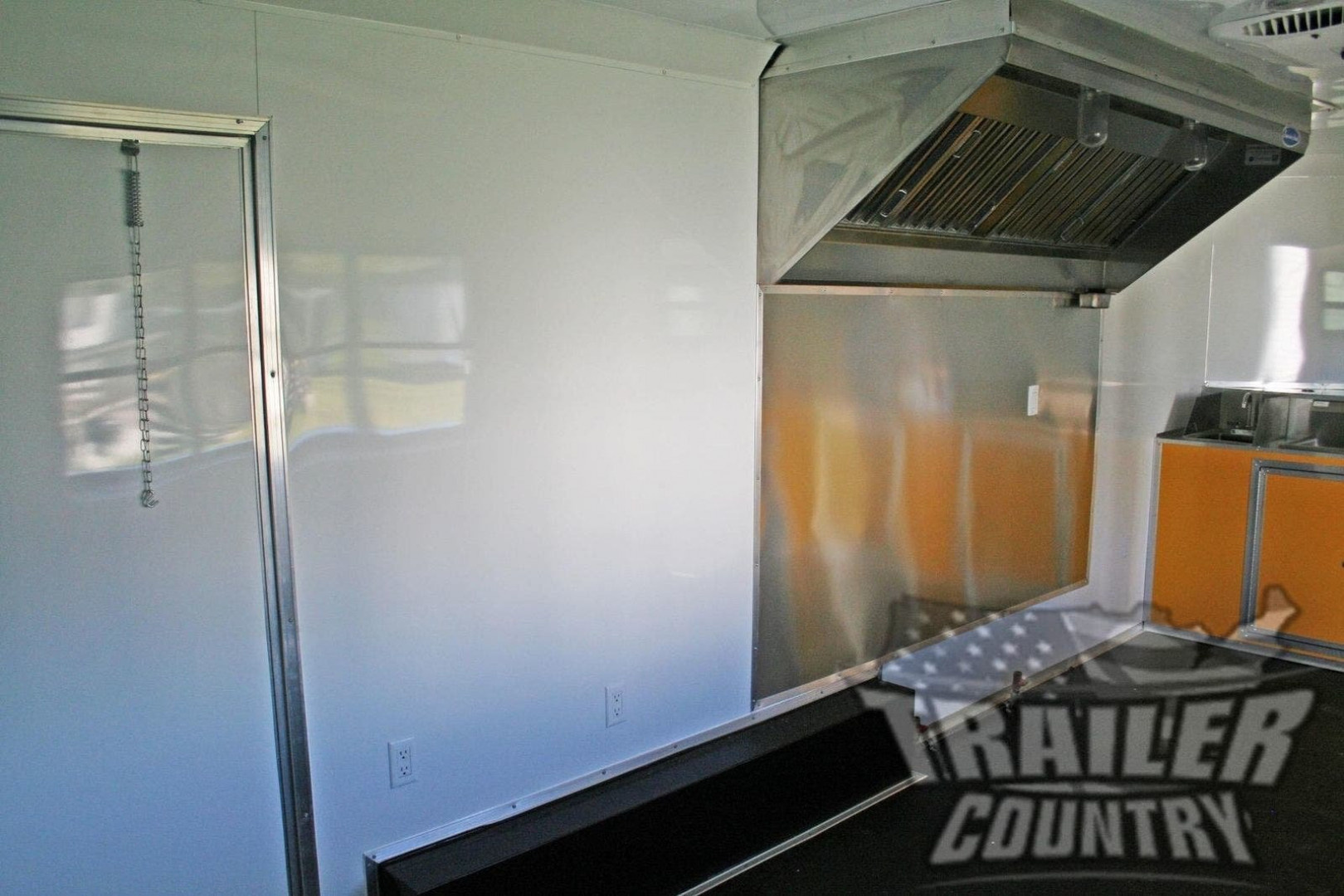 New Brand New Model 8.5x20 Tandem Axle, V-Nosed Enclosed Mobile Kitchen ...