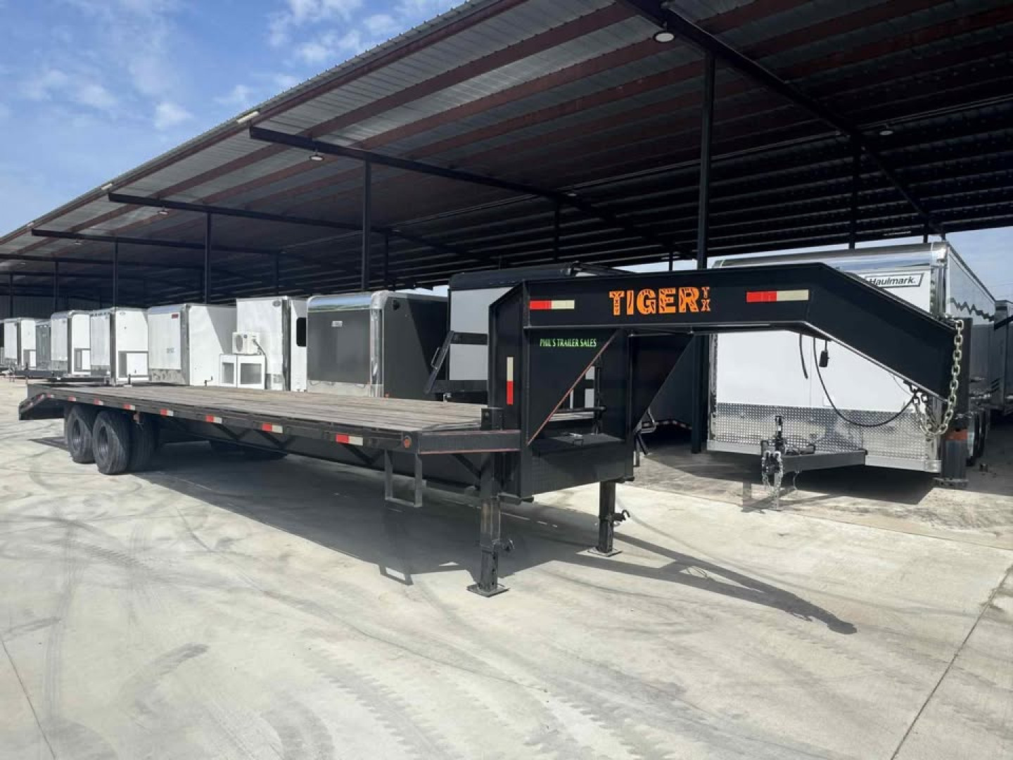 Used 2022 Tiger Trailers 102X32 DECK OVER TANDEM DUAL 10K AXLES ...