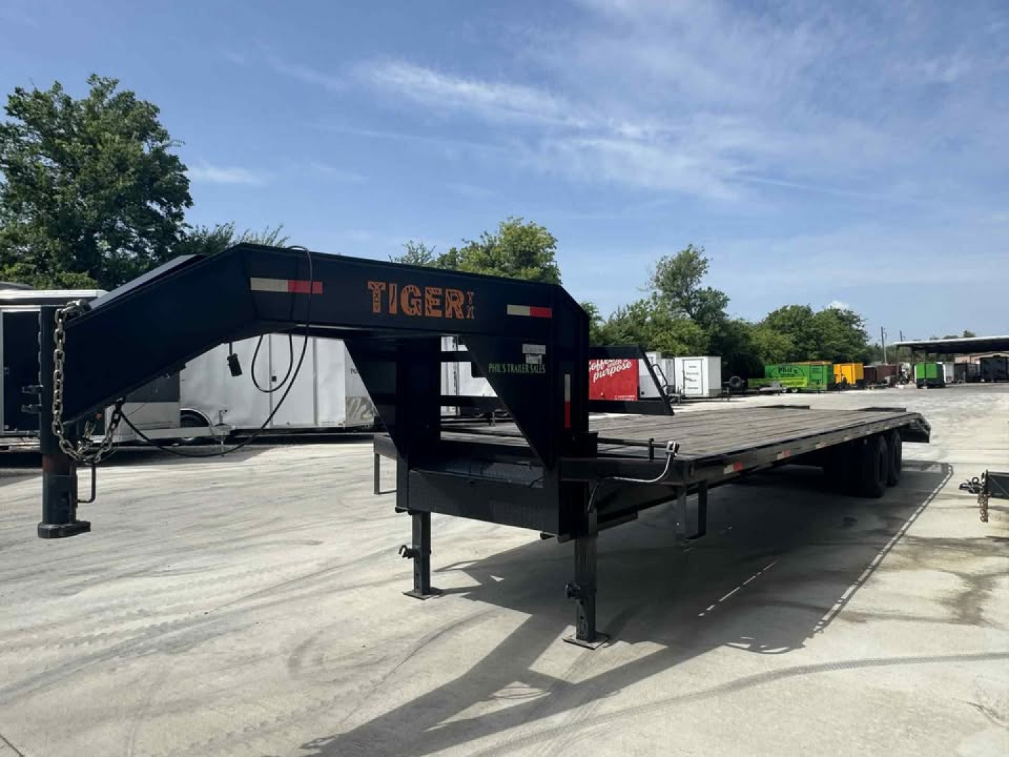 Used 2022 Tiger Trailers 102X32 DECK OVER TANDEM DUAL 10K AXLES ...