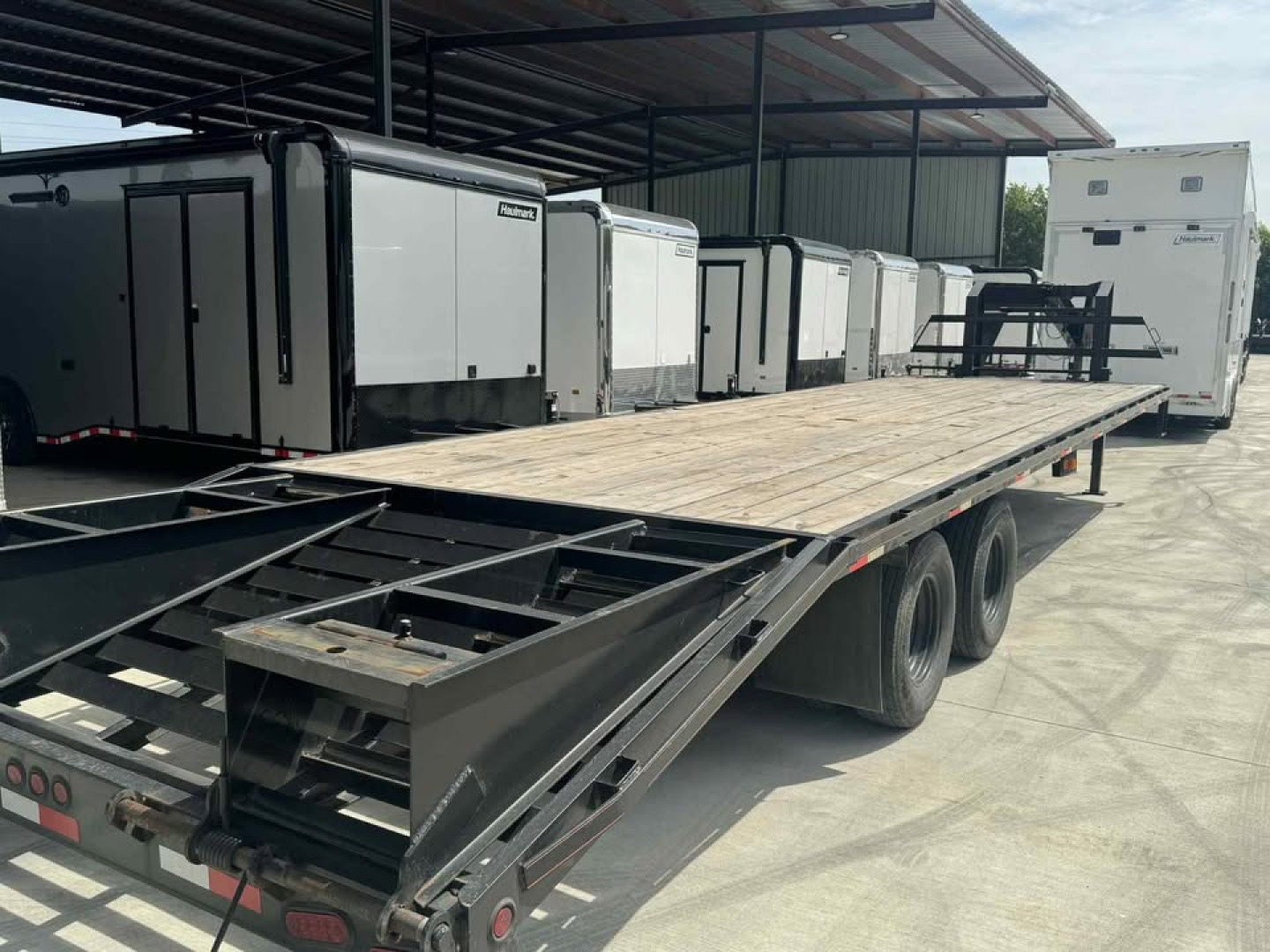 Used 2022 Tiger Trailers 102X32 DECK OVER TANDEM DUAL 10K AXLES ...