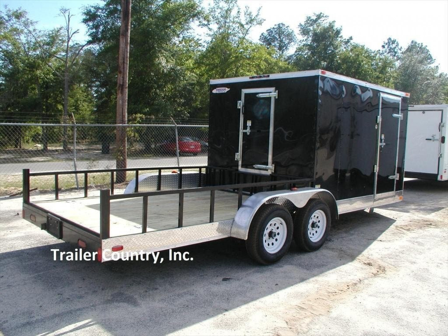New Brand new 7 x 20 Hybrid Custom Enclosed / Utility Trailer