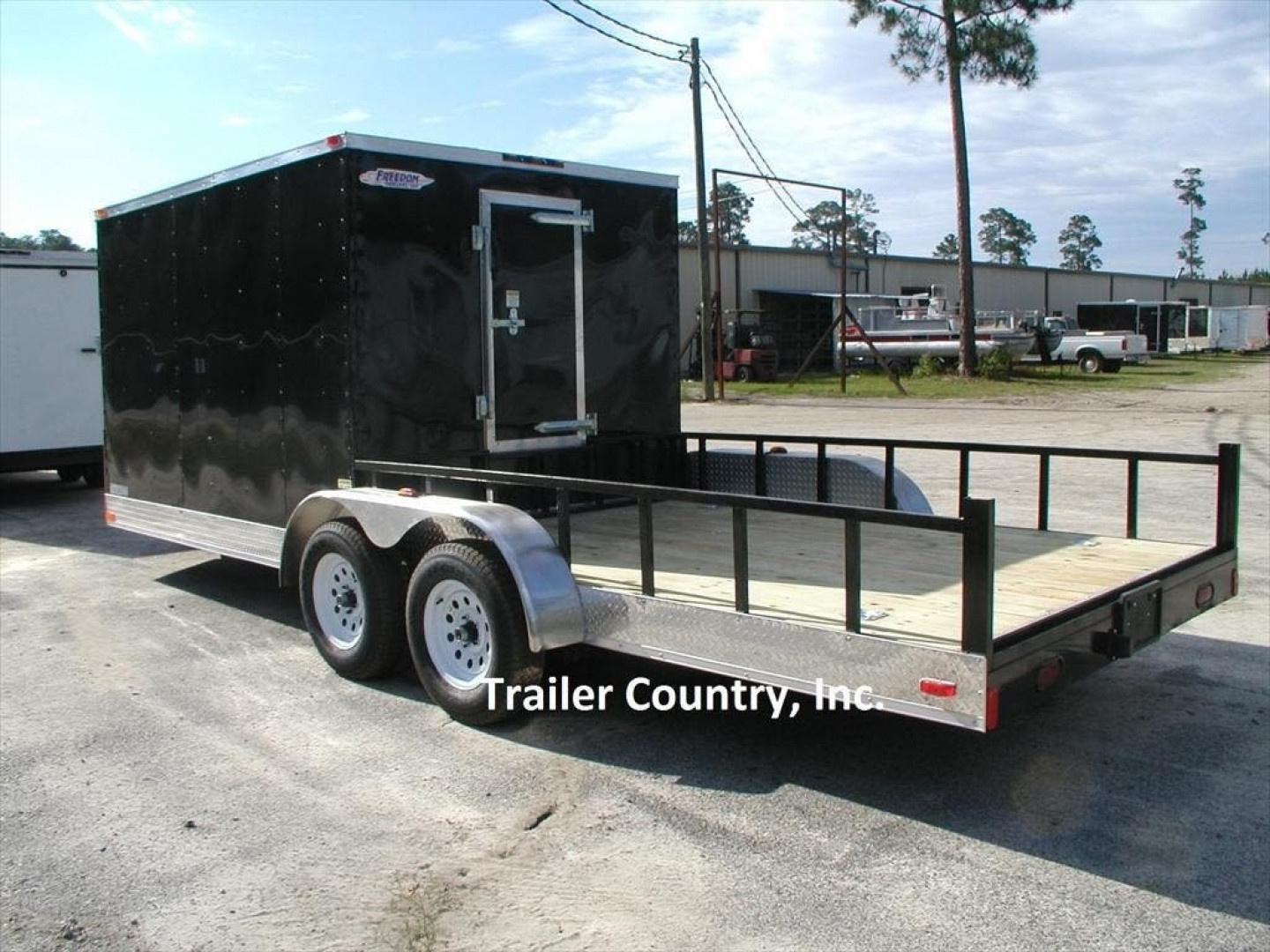 New Brand new 7 x 20 Hybrid Custom Enclosed / Utility Trailer